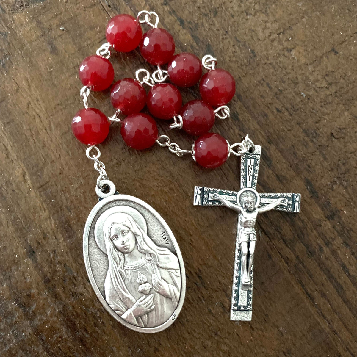 Immaculate Heart of Mary Pocket Rosary – Marian Graces